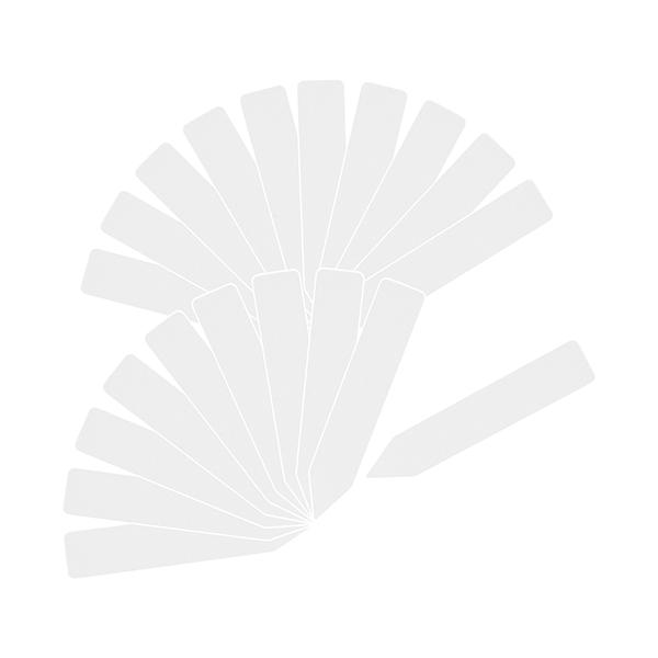 植物の名前を書き、プランター等に挿しておくだけのお手軽ラベルです。様々なサイズをご用意しているので、用途に合わせて使用できます。●20枚入●サイズ：90mm●塩化ビニールメーカー：藤原産業株式会社