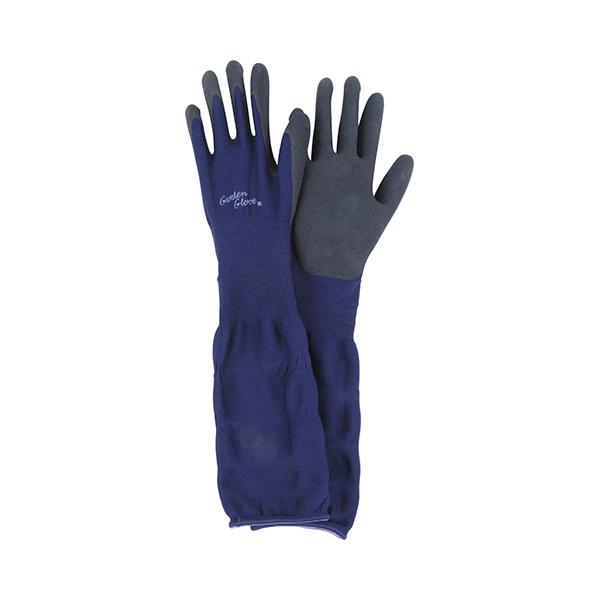 柔らかい手のひらゴムコーティングで手にフィットします。優れたグリップ性、滑止め効果抜群の手のひらコートです。背抜きタイプコーティングで手のむれを軽減します。ロングタイプで腕や服を汚れから守ります。●サイズ：M●ロング●手のひらコート：天然ゴ...