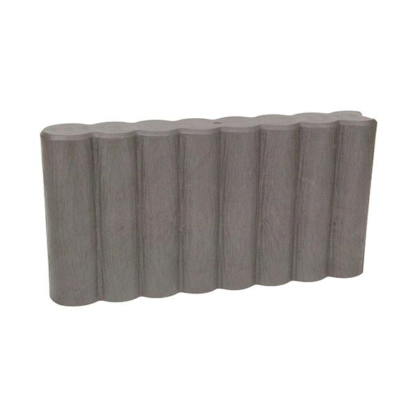 落ち着いた色合いでシックに花壇の縁を彩ります。プラスチック製なので軽くて持ち運びや作業が楽です。中が空洞で軽めの設計になっています。根元部分を土に埋めて固定してください。安心・安全の日本製です。●サイズ（スリム）：幅370mm×奥行56mm...