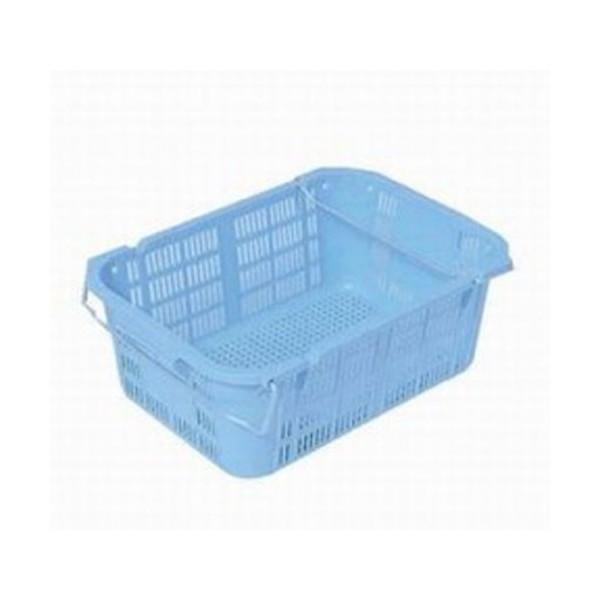 様々な分野で活躍するオールマイティのコンテナー。材質　ポリプロピレン、色　ブルー。