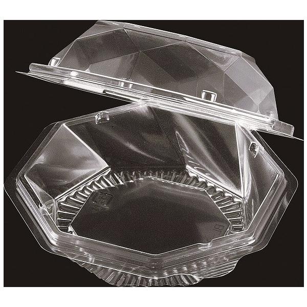 嵌合性が良く、流通にも安心です。透明感があり、中身が美しく見えます。外寸 142mm × 142mm × 64mm外嵌合材質：OPS品番：BL250.8Hメーカー／エフピコチューパ