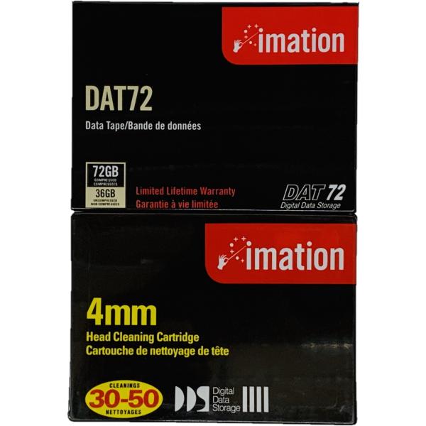 imation DAT72 DATA TAPE 1巻imation 4mmCleaningCartridge 1巻*中古未開封【商品について】*商品は中古品（未使用、未開封含む）となります。ヤフオク!併売定額出品商品となります。・中古品の為...