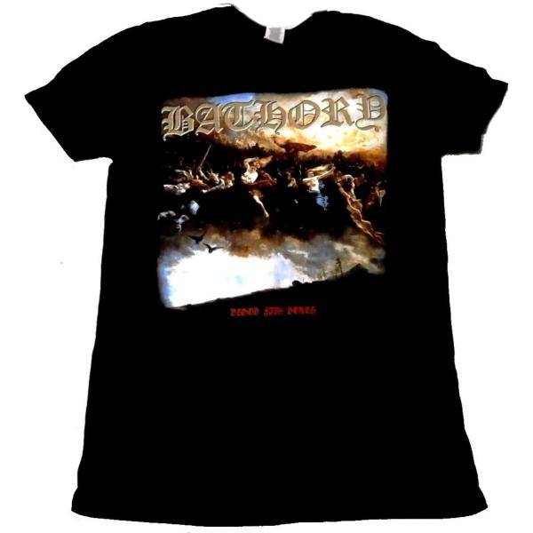 スウェーデンのエクストリームメタル BATHORY　TシャツですUKのオフィシャルマーチショップからの輸入品です【サイズ詳細】Sサイズ　着丈70cm　身幅（脇下）45cmMサイズ　着丈73cm　身幅（脇下）48cmLサイズ　着丈77cm　身...