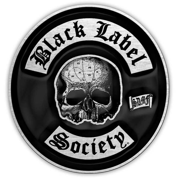 BLACK LABEL SOCIETY メタル(金属)ピンバッジです裏面2点留め直径38mm