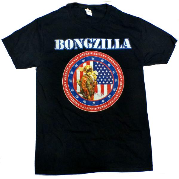 ウイスコンシンのストーナーメタルBONGZILLA Tシャツですバックプリントはありませんアメリカの所属レーベルからの輸入品です【サイズ詳細】Sサイズ　着丈70cm　身幅(脇下)46cmMサイズ　着丈73cm　身幅（脇下）50cmLサイズ　...