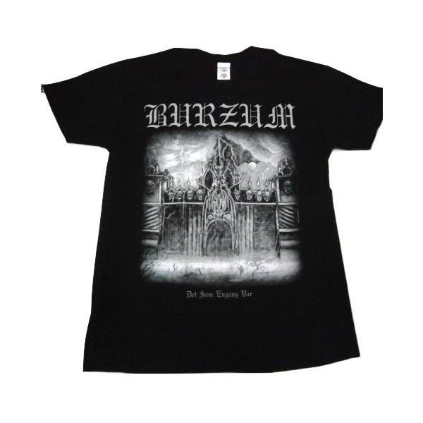 ノルウェーのブラックメタルBURZUM Tシャツですバックプリントはありませんイギリスのオフィシャルショップからの輸入品です【サイズ詳細】Sサイズ　着丈70cm　身幅（脇下）46cmMサイズ　着丈73cm　身幅（脇下）49cmLサイズ　着丈...