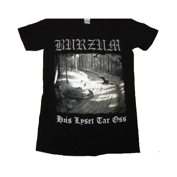 ノルウェーのブラックメタルBURZUMのTシャツですバックプリントはありませんイギリスのオフィシャルショップからの正規輸入品です【サイズ詳細】Sサイズ　着丈70cm　身幅（脇下）46cmMサイズ　着丈73cm　身幅（脇下）48cmLサイズ　...