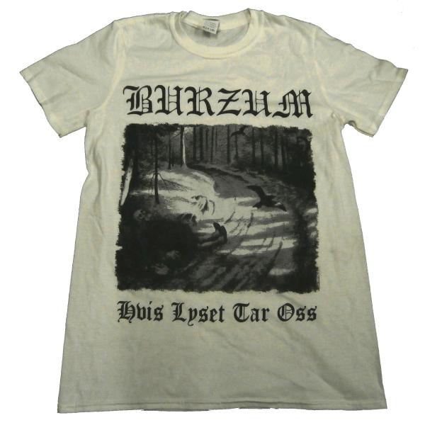 ノルウェーのブラックメタルBURZUM Tシャツですバックプリントはありませんイギリスのオフィシャルショップからの輸入品です【サイズ詳細】Sサイズ　着丈68cm　身幅（脇下）44cmMサイズ　着丈70cm　身幅（脇下）48cmLサイズ　着丈...