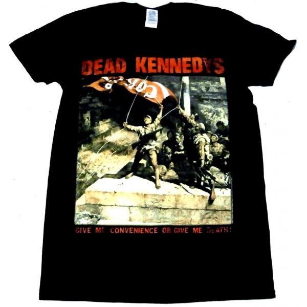 アメリカのハードコアパンクDEAD KENNEDYS TシャツですバックプリントはありませんUKのオフィシャルマーチショップからの輸入品です【サイズ詳細】Sサイズ　着丈70cm　身幅（脇下）45cmMサイズ　着丈73cm　身幅（脇下）49c...