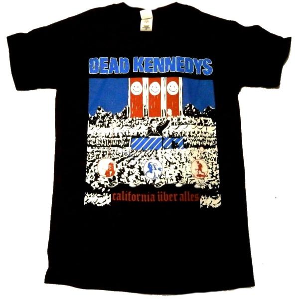 アメリカのハードコアパンクDEAD KENNEDYS TシャツですバックプリントはありませんUKのオフィシャルマーチショップからの輸入品です【サイズ詳細】Sサイズ　着丈70cm　身幅（脇下）45cmMサイズ　着丈73cm　身幅（脇下）49c...