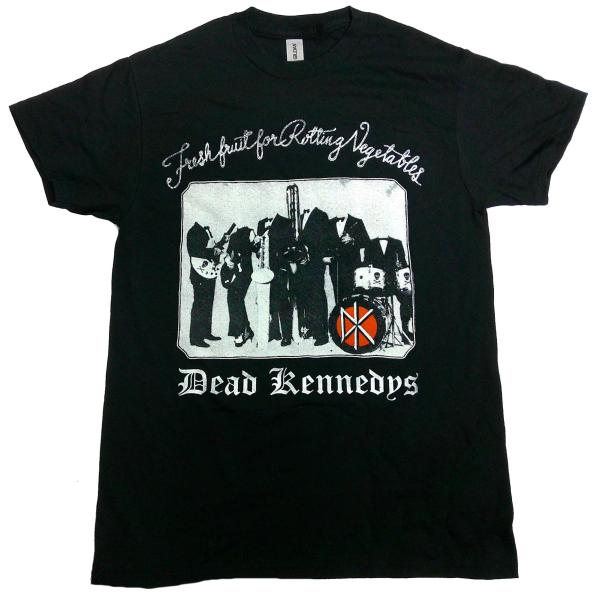 アメリカのハードコアパンクDEAD KENNEDYS Tシャツですバックプリントはありませんイギリスのオフィシャルショップからの輸入品です【サイズ】Sサイズ　着丈69cm　身幅(脇下)46cmMサイズ　着丈73cm　身幅（脇下）49cmLサ...