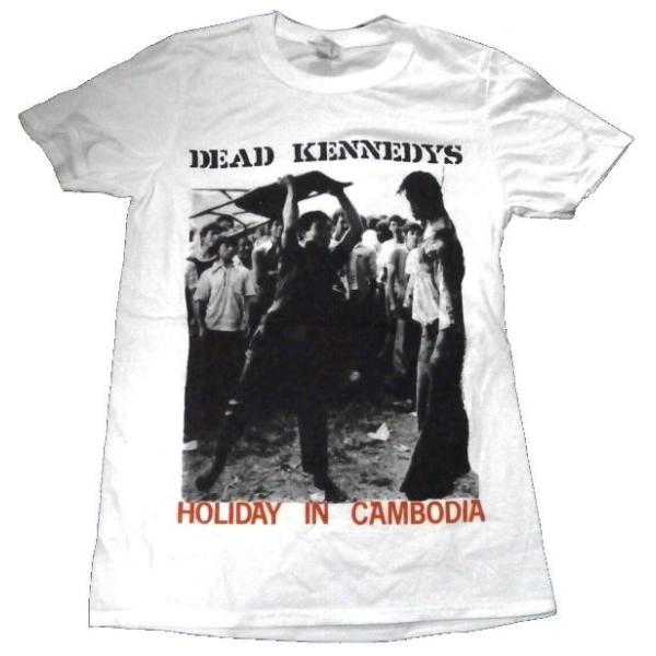 アメリカのハードコアパンクDEAD KENNEDYS TシャツですバックプリントはありませんUKのオフィシャルマーチショップからの輸入品です【サイズ詳細】Sサイズ　着丈68cm　身幅（脇下）45cmMサイズ　着丈71cm　身幅（脇下）49c...