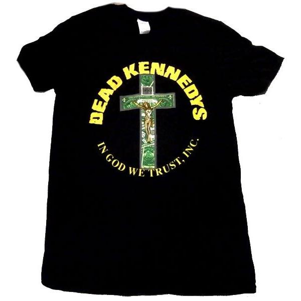 アメリカのハードコアパンクDEAD KENNEDYS TシャツですバックプリントはありませんUKのオフィシャルマーチショップからの輸入品です【サイズ詳細】Sサイズ　着丈70cm　身幅（脇下）45cmMサイズ　着丈73cm　身幅（脇下）50c...