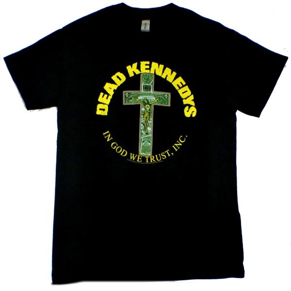 アメリカのハードコアパンクDEAD KENNEDYS Tシャツですバックプリントは画像3.4になりますUKのオフィシャルマーチショップからの輸入品です【サイズ詳細】Sサイズ　着丈70cm　身幅（脇下）46cmMサイズ　着丈73cm　身幅（脇...