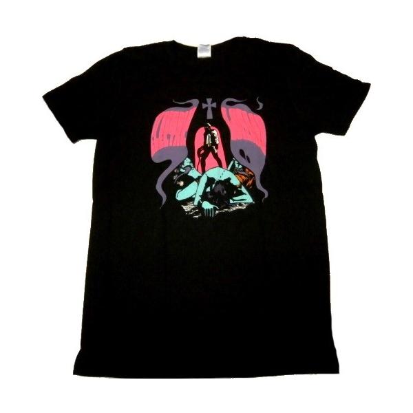 UKのドゥームメタルバンドELECTRIC WIZARD TシャツですUKのオフィシャルマーチショップからの輸入品です【サイズ詳細】Sサイズ　着丈70　身幅（脇下）46Mサイズ　着丈73　身幅（脇下）50Lサイズ　着丈76　身幅（脇下）54...