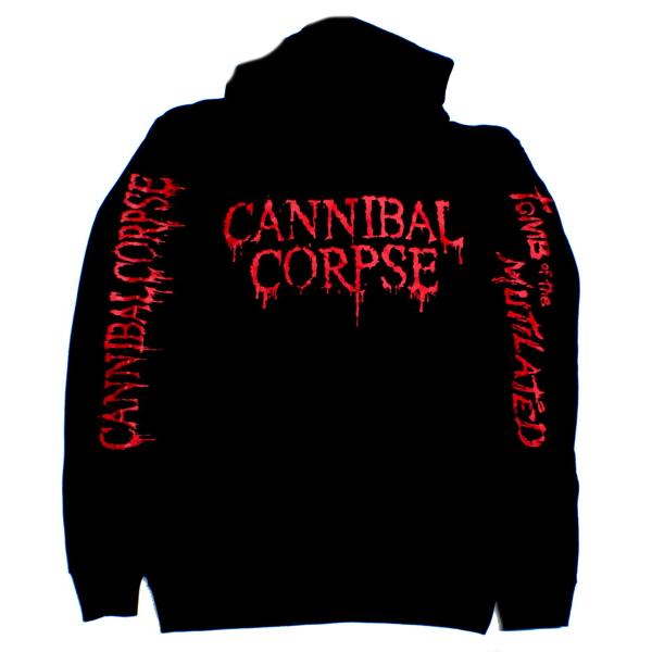フロリダのデスメタルCANNIBAL CORPSE プルオーバーパーカーですイギリスのショップからの正規輸入品です【サイズ詳細】Sサイズ 着丈67cm 身幅(脇下)50cmMサイズ 着丈69cm 身幅(脇下)55cmLサイズ 着丈71cm ...
