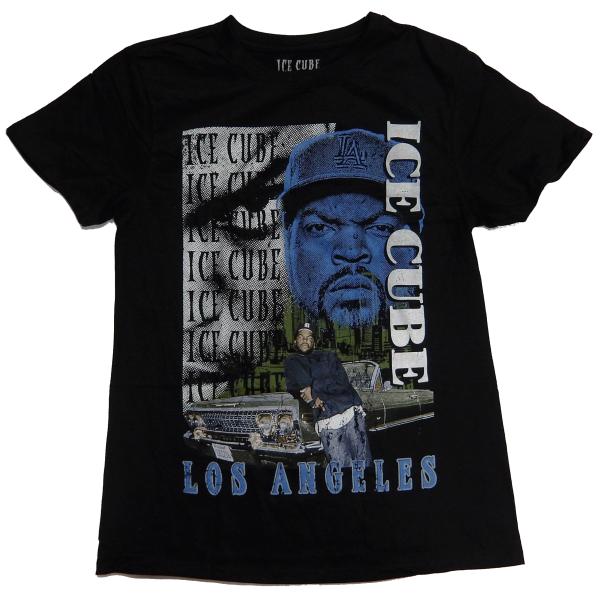 ロサンゼルスのラッパーICE CUBE Tシャツですバックプリントはありませんイギリスのオフィシャルショップからの輸入品です【サイズ詳細】Sサイズ　着丈69cm　身幅（脇下）45cmMサイズ　着丈73cm　身幅（脇下）49cmLサイズ　着丈...