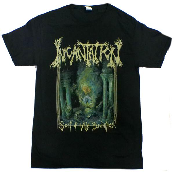 ペンシルバニアのデスメタルINCANTATION Tシャツですバックプリントはありませんアメリカの所属レーベルからの輸入品です【サイズ詳細】Sサイズ　着丈70cm　身幅(脇下)46cmMサイズ　着丈73cm　身幅（脇下）50cmLサイズ　着...