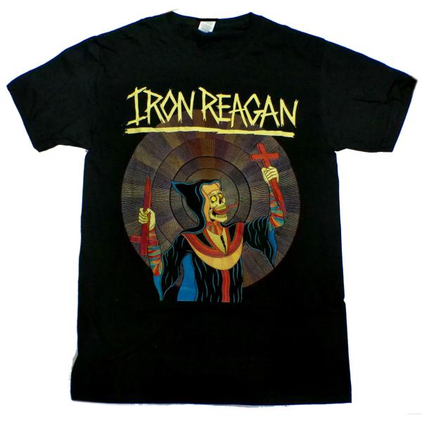 リッチモンドのクロスオーバースラッシュIRON REAGAN Tシャツですバックプリントはありませんアメリカの所属レーベルからの輸入品です【サイズ詳細】Sサイズ　着丈70cm　身幅(脇下)46cmMサイズ　着丈73cm　身幅（脇下）50cm...