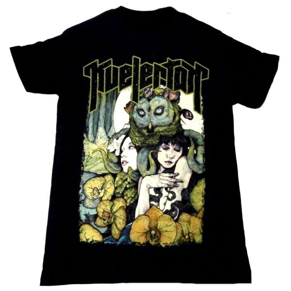 ノルウェーのブラック/ハードコアKVELERTAK Tシャツですバックプリントはありませんイギリスの正規ショップからの輸入品です【サイズ詳細】Sサイズ　着丈69cm　身幅（脇下）46cmMサイズ　着丈72cm　身幅（脇下）50cmLサイズ　...