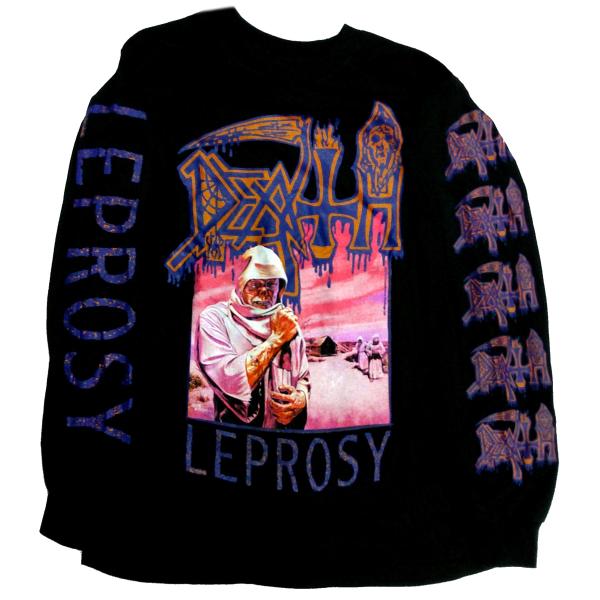 フロリダのデスメタルDEATH ロングスリーブシャツですバックプリントはありません袖リブありますアメリカの所属レーベルからの輸入品です【サイズ詳細】Sサイズ　着丈70cm　身幅(脇下)46cmMサイズ　着丈73cm　身幅（脇下）50cmLサ...