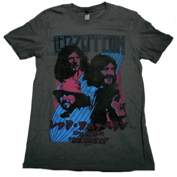 イギリスのハードロックバンドLED ZEPPELIN Tシャツですバックプリントはありませんイギリスのオフィシャルショップからの輸入品です【サイズ詳細】Sサイズ　着丈68cm　身幅（脇下）45cmMサイズ　着丈71cm　身幅（脇下）48cm...