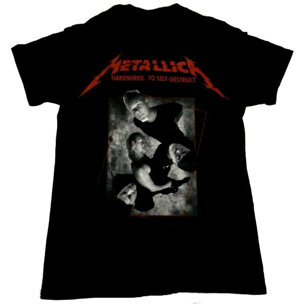 METALLICA Tシャツですバックプリントはありませんイギリスのオフィシャルショップからの輸入品です【サイズ】Sサイズ　着丈69cm　身幅(脇下)46cmMサイズ　着丈73cm　身幅（脇下）49cmLサイズ　着丈76cm　身幅（脇下）5...