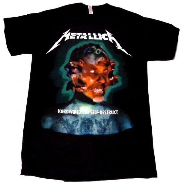 アメリカ/カルフォルニアのスラッシュメタルバンド「METALLICA」Tシャツです。アメリカの正規ショップからの輸入品です【サイズ詳細】Sサイズ　着丈70cm　身幅（脇下）46cmMサイズ　着丈73cm　身幅（脇下）50cmLサイズ　着丈7...