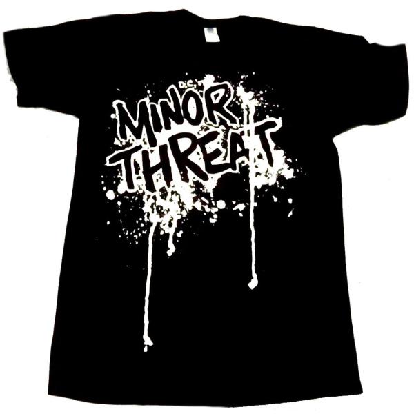 ワシントンD.Cのハードコアパンク「MINOR THREAT」Tシャツこちらの商品はアメリカのマーチショップからの輸入品です【サイズ詳細】Sサイズ　着丈70　身幅（脇下）46Mサイズ　着丈73　身幅（脇下）50Lサイズ　着丈76　身幅（脇下...