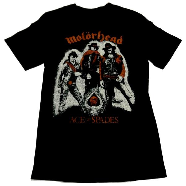 イギリスのハードロックMOTORHEAD Tシャツですバックプリントはありませんイギリスのオフィシャルショップからの輸入品です【サイズ】Sサイズ　着丈70cm　身幅(脇下)45cmMサイズ　着丈73cm　身幅（脇下）49cmLサイズ　着丈7...