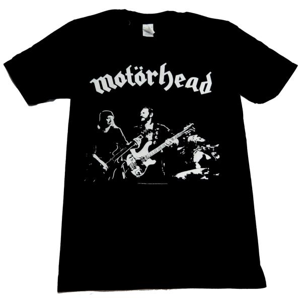 イギリスのハードロックMOTORHEAD Tシャツですバックプリントは画像3.4になりますイギリスのオフィシャルショップからの輸入品です【サイズ】Sサイズ　着丈70cm　身幅(脇下)45cmMサイズ　着丈73cm　身幅（脇下）49cmLサイ...
