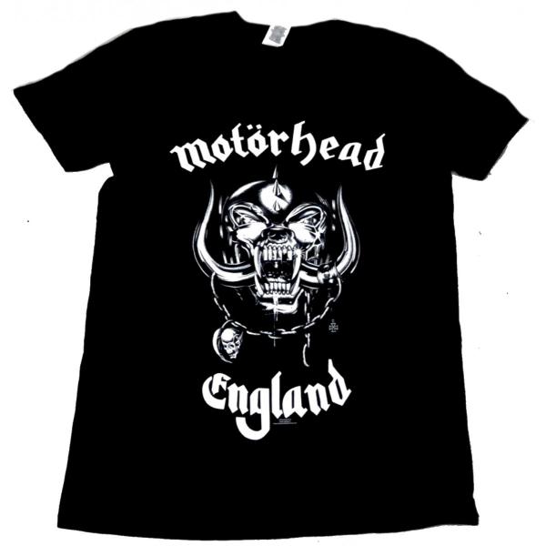 MOTORHEAD Tシャツですバックプリントは画像3.4になりますイギリスのオフィシャルショップからの輸入品です【サイズ】Sサイズ　着丈71cm　身幅(脇下)45cmMサイズ　着丈73cm　身幅（脇下）49cmLサイズ　着丈77cm　身幅...