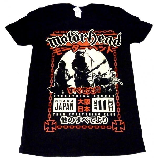イギリスのハードロック MOTORHEAD オフィシャルバンドTシャツですイギリスのオフィシャルショップからの正規輸入品ですバックプリントはありません【サイズ】Sサイズ　着丈68cm　身幅(脇下)45cmMサイズ　着丈71cm　身幅（脇下）...
