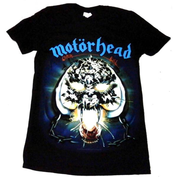 イギリスのハードロック MOTORHEAD Tシャツですバックプリントはありませんイギリスのオフィシャルショップからの輸入品です【サイズ】Sサイズ　着丈70cm　身幅(脇下)45cmMサイズ　着丈73cm　身幅（脇下）49cmLサイズ　着丈...