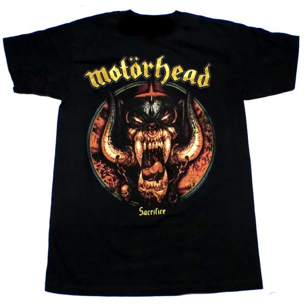 イギリスのハードロックMOTORHEAD Tシャツですバックプリントはありませんイギリスのオフィシャルショップからの輸入品です【サイズ】Sサイズ　着丈70cm　身幅(脇下)45cmMサイズ　着丈73cm　身幅（脇下）49cmLサイズ　着丈7...
