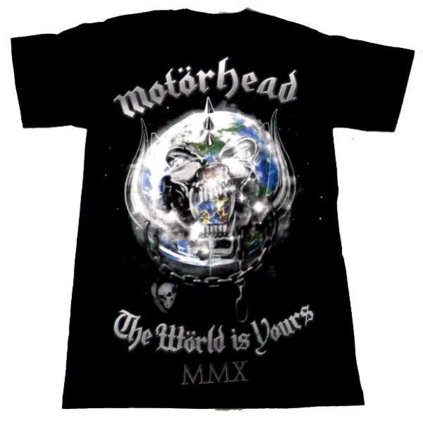MOTORHEAD Tシャツですバックプリントはありませんイギリスのオフィシャルショップからの輸入品です【サイズ】Sサイズ　着丈69cm　身幅(脇下)45cmMサイズ　着丈73cm　身幅（脇下）49cmLサイズ　着丈77cm　身幅（脇下）5...