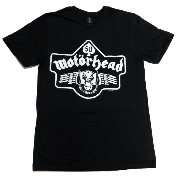イギリスのハードロックMOTORHEAD Tシャツですバックプリントはありませんイギリスのオフィシャルショップからの輸入品です【サイズ】Sサイズ　着丈70cm　身幅(脇下)45cmMサイズ　着丈73cm　身幅（脇下）49cmLサイズ　着丈7...