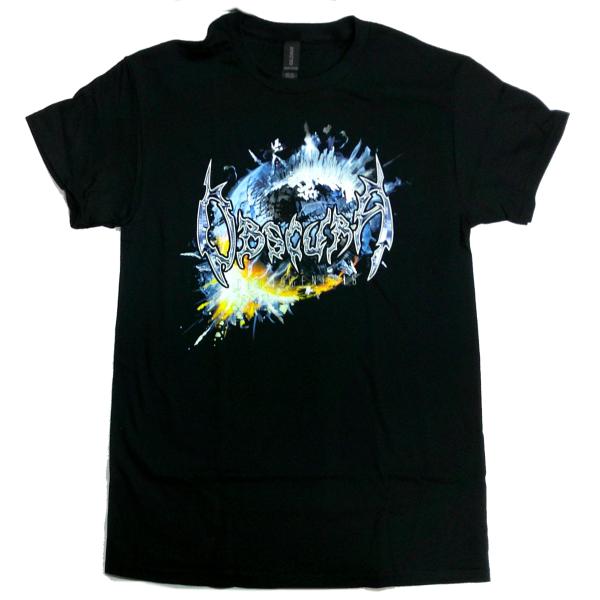 ドイツのテクニカルデスメタルOBSUCRA Tシャツですバックプリントはありませんアメリカの所属レーベルからの輸入品です【サイズ詳細】Sサイズ　着丈71cm　身幅(脇下)46cmMサイズ　着丈74cm　身幅（脇下）50cmLサイズ　着丈78...