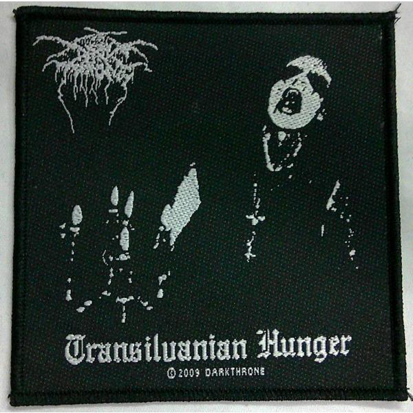 DARKTHRONE 布刺しゅうパッチ(糊なし)です縦100mm　横100mm