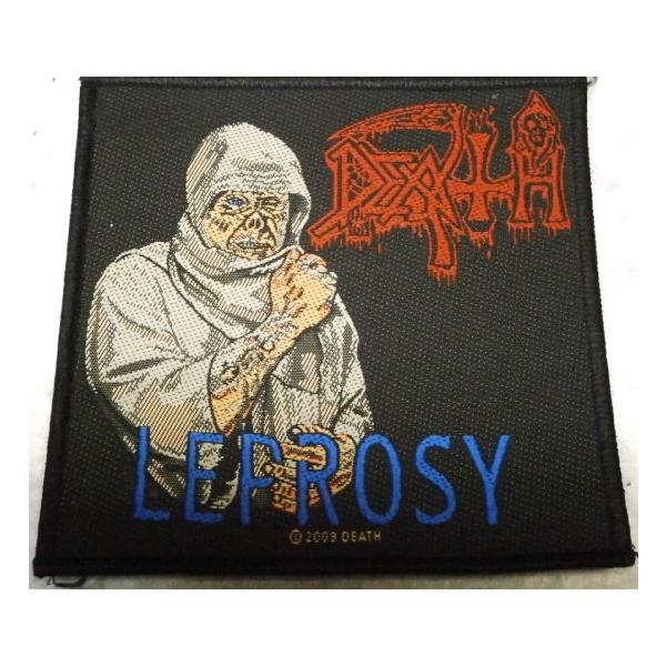 DEATH 布ししゅうパッチです(糊なし)縦98mm 横100mm