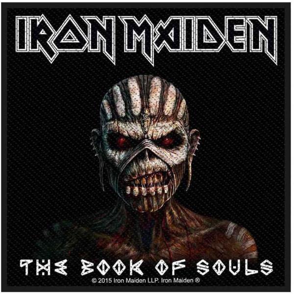 IRON MAIDEN 布刺しゅうパッチです(糊なし)縦100mm横105mm