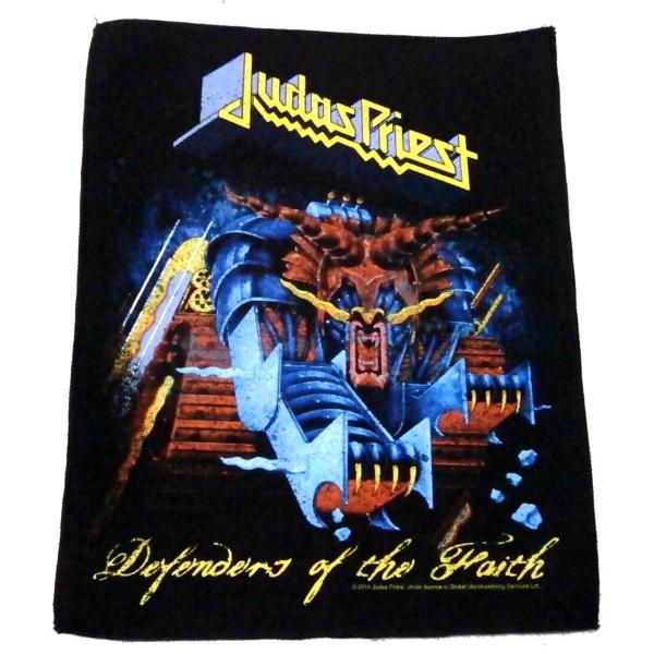 JUDAS PRIEST 布バックパッチです(糊なし)縦35.5cm　横(上)29.5cmイギリスのオフィシャルショップからの正規輸入品です