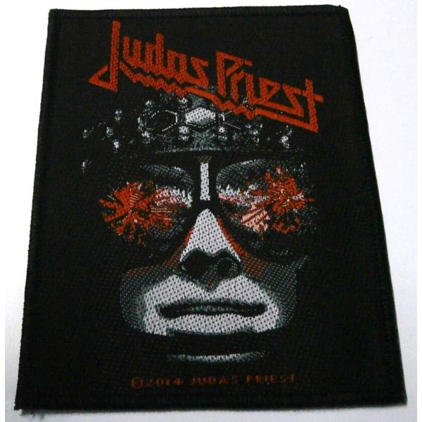 JUDAS PRIEST 布ししゅうパッチです(糊なし)縦100mm 横85mm