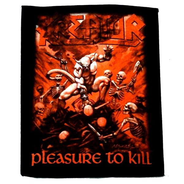 KREATOR 布バックパッチです(糊なし)縦35.5cm　横(上)29.5cmイギリスのオフィシャルショップからの正規輸入品です