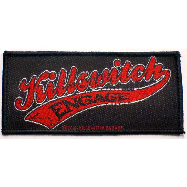 KILLSWITCH ENGAGE 布刺しゅうパッチです(糊なし)縦45mm 横100mm