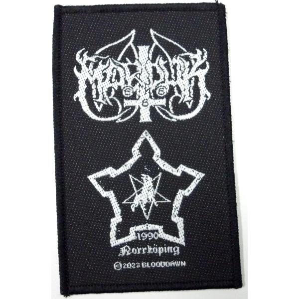 MARDUK 布刺しゅうパッチです裏面に糊なし縦105mm 横60mm