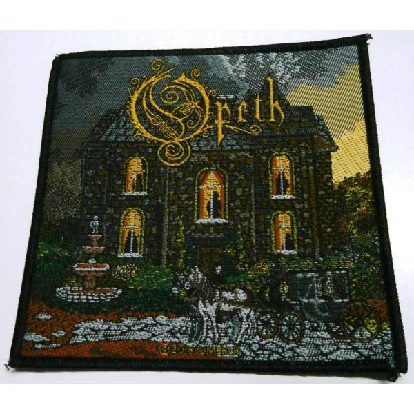 OPETH 布刺しゅうパッチです(糊なし)縦98mm　横100mm