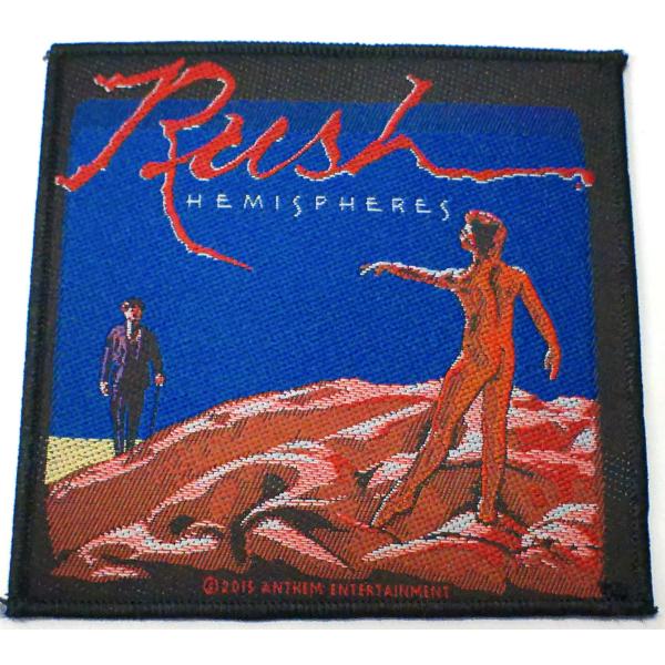 RUSH 布刺しゅうパッチです(糊なし)縦98mm 横100mm