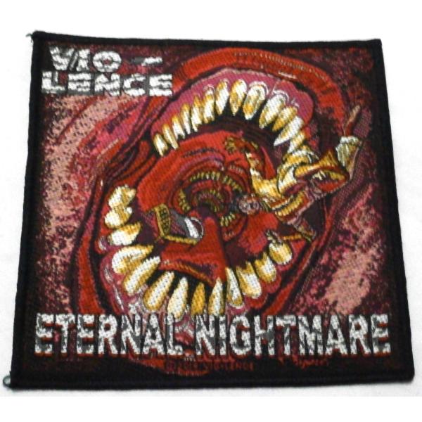 VIO-LENCE 布刺しゅうパッチです(糊なし)縦10cm 横10cm