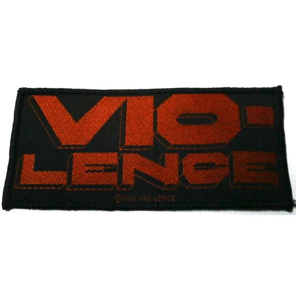 VIO-LENCE 刺しゅうパッチです(糊なし)縦45mm 横100mm